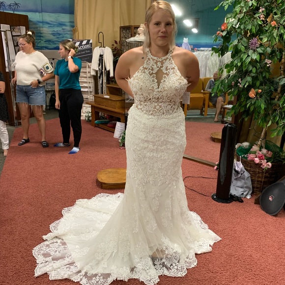 Dresses | Brand New Wedding Dress Only Had On For Try On No Alterations ...